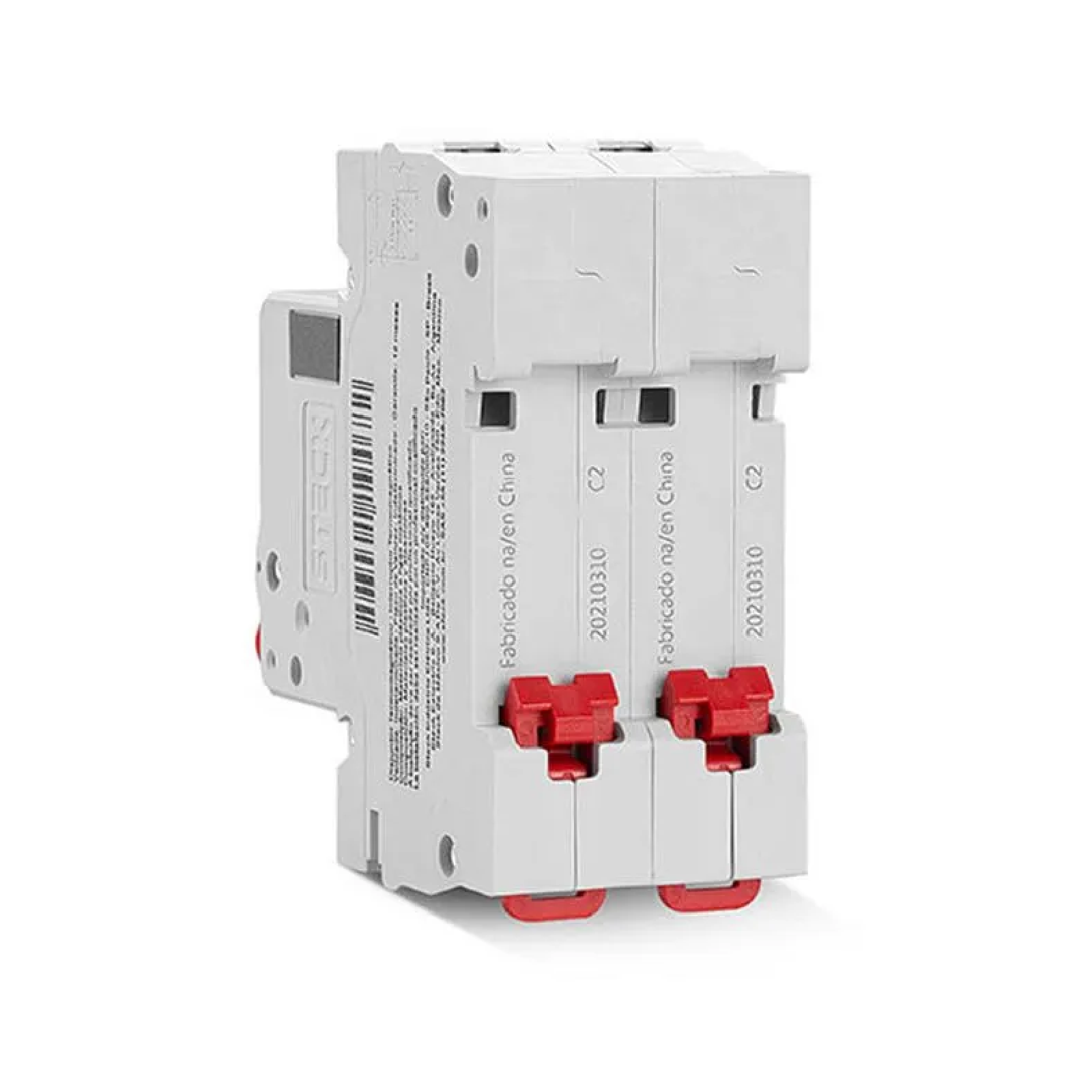 Disjuntor Bifásico 2P Curva C 3KA STECK - 32a SDD61C32